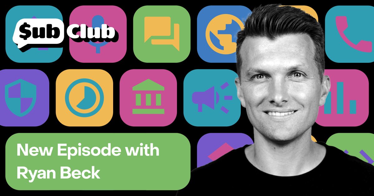Ryan Beck, Pray.com, on the Sub Club podcast